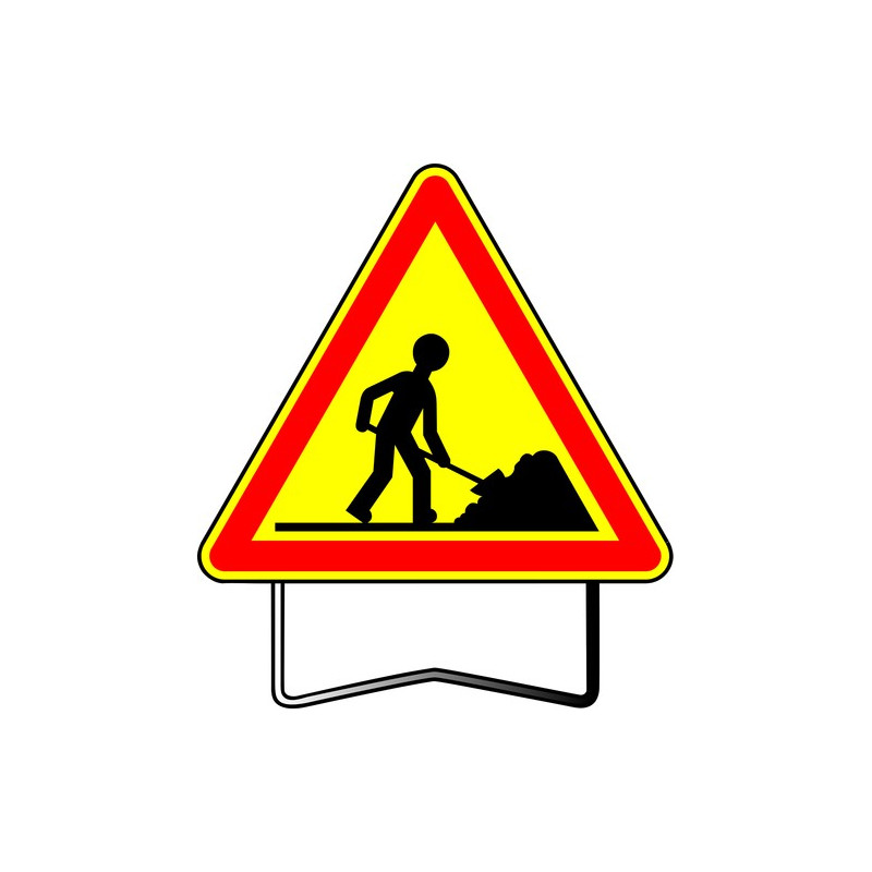 Panneau sur pied AK5-700 T1 TRAVAUX